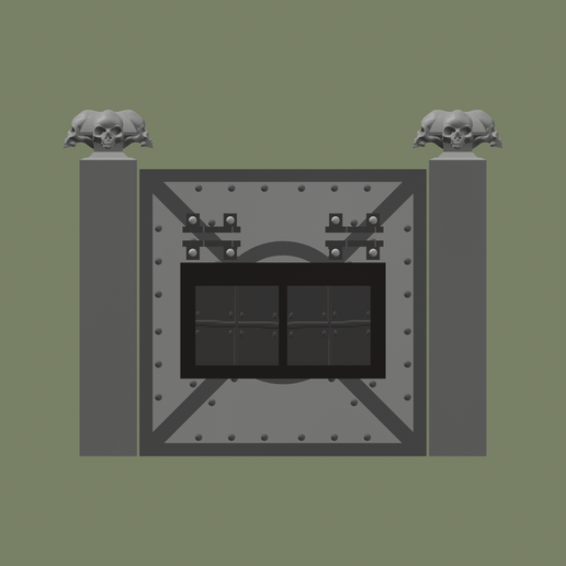 STL file Outpost wall 🏞 ・3D printable model to download・Cults