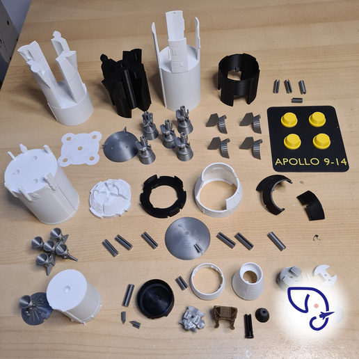 🌙 APOLLO Special Edition・ 3D File for 3D printing・Cults