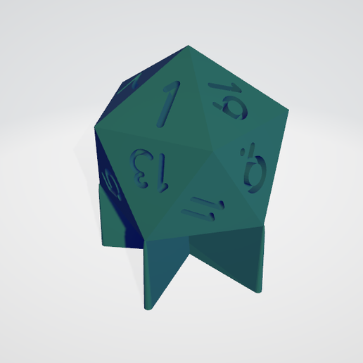 🎲 Dnd Dice Set with Stands・Free STL File for ・Cults