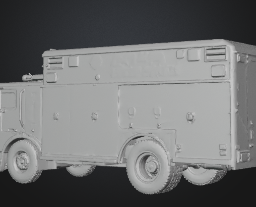 🚚 Mobile Command Truck・ STL File for 3D printing・Cults