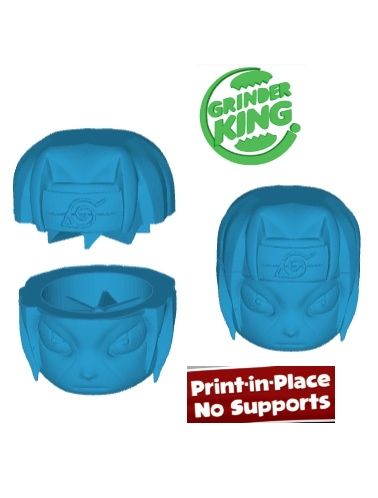 🎉 GRINDER . ITACHI NARUTO . GRINDER・ STL File for 3D printing・Cults
