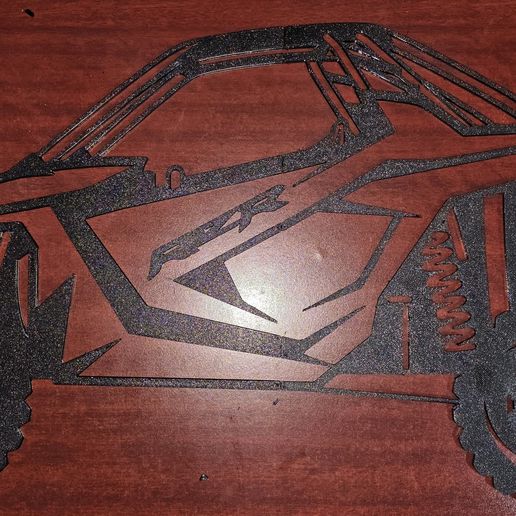 Free 3MF file Polaris RZR silhouette 👤 ・3D print design to download・Cults