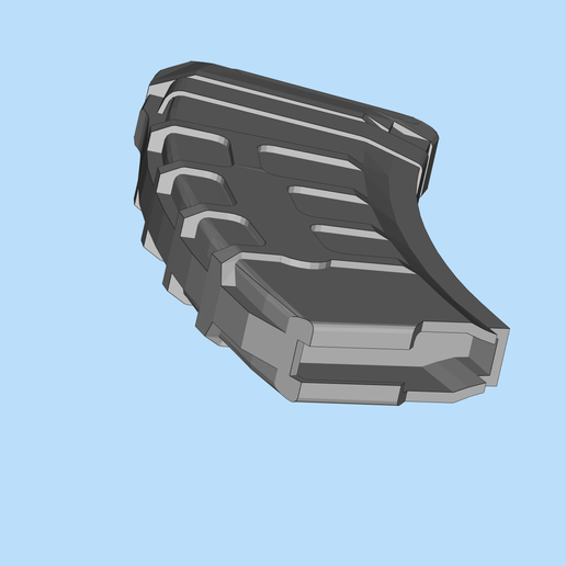 🎒 281 CCL Tactical Extended Magazine Large Magazine 20 Digital 3D Model ...
