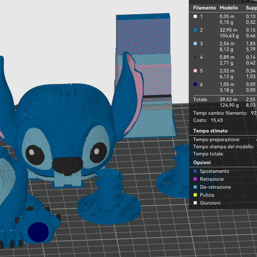 Stitch Funko Pop Bobblehead | STL + 3MF (Colored Version)・ STL File for 3D printing・Cults