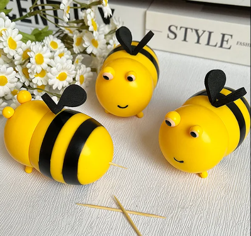 🦷 toothpick holder - Bee・ STL File for 3D printing・Cults