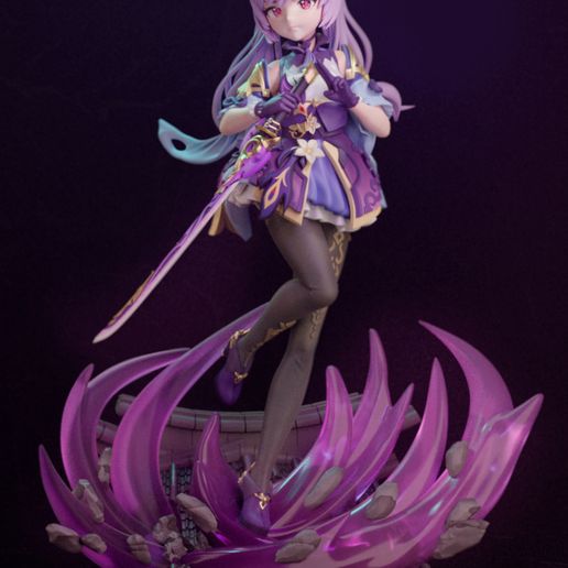 👩 Keqing | Genshin Impact・ 3D File for ・Cults