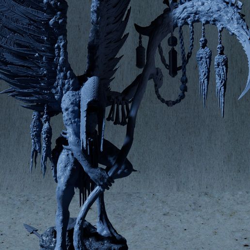 ♟ Demom・ OBJ File for 3D printing・Cults