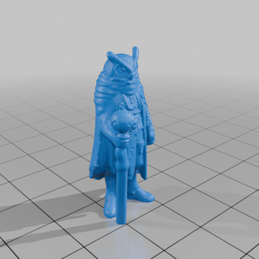 🎲 Owlfolk, Owlin Collection (DND/TTRPG)・Free STL File for 3D printing・Cults