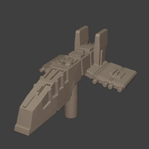 3D file HWK starfighter (Star wars Armada) ⭐ ・3D print object to ...