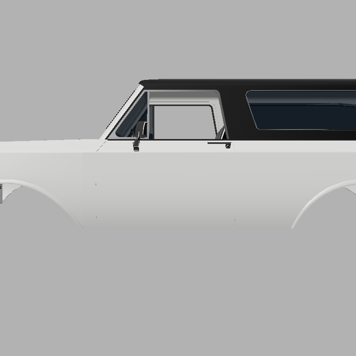 👽 International Harvester Scout Traveler RC Body・ STL File for 3D ...
