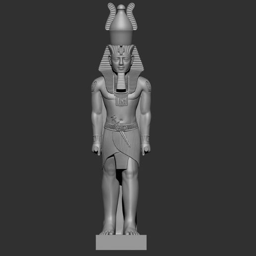🤴 Egyptian Pharaoh king Ramses II 3D Printable model・ 3D File for 3D ...