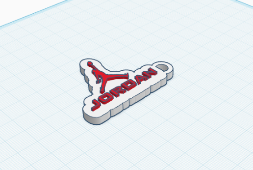 Free STL file Jordan keychain 🇯🇴 ・3D print design to download・Cults