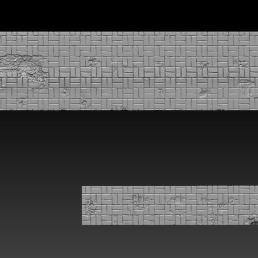 Free STL file Middle east street and sidewalk V2 🏠 ・3D printing design ...