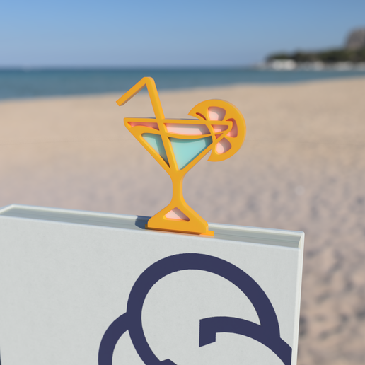 STL file Beach Bookmarks Bundle 🏖️ ・3D printable model to download・Cults