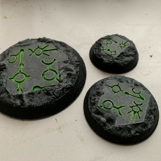 necron base sizes