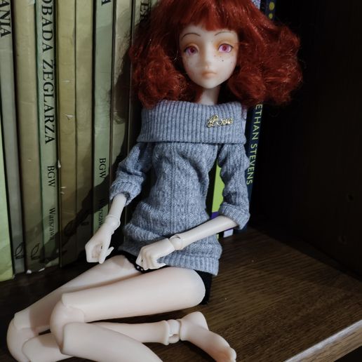 👾 BJD Doll Rinka - 3d model for print・3D Print with the Anycubic mono x2 3D printer・Cults