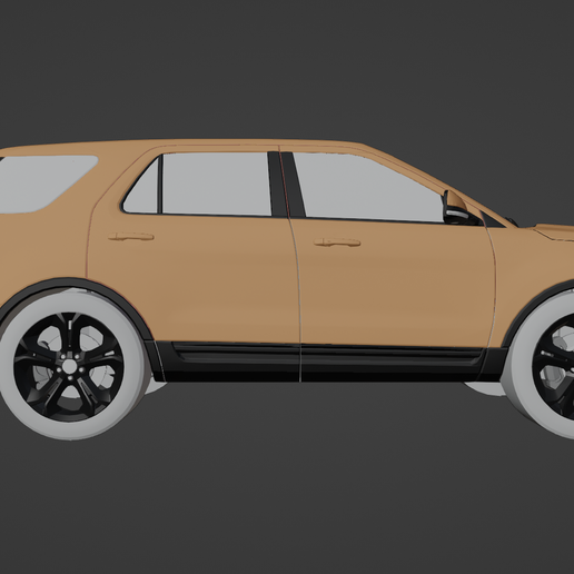 🚙 Ford Explorer Limited 2013・ STL File for ・Cults