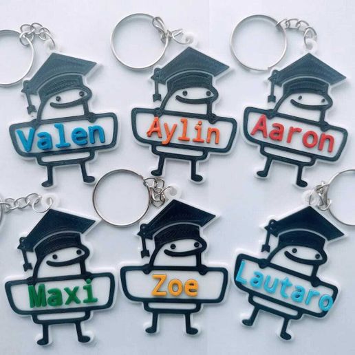 👽 Flork Graduate・Archivo STL para ・Cults