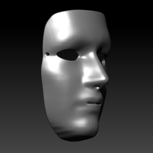 👹 Face Mask・Free STL File for ・Cults