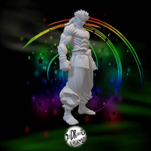 💬 Ultimate Fighter Pose - SoliDRawinGs C302・Free STL File for 3D ...