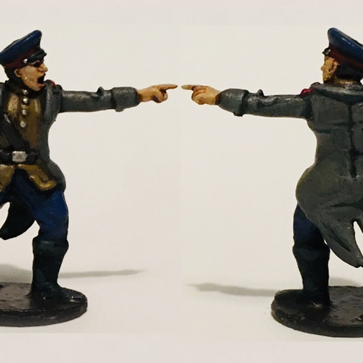 3D file 28mm 1/56 Soviet Commissar WW2 🎲 ・Model to download and 3D ...