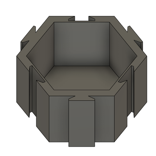 Archivo OBJ gratis Hexagonal Drawer 🏢 ・Objeto de impresión 3D para ...