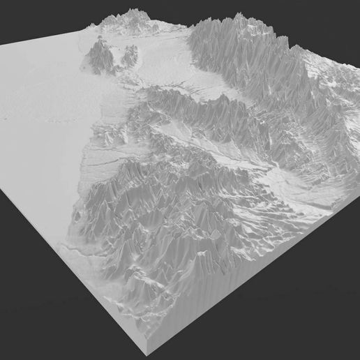 STL file Topographic map of the Ebro Delta 🗺️ ・Template to download and ...