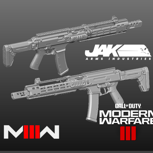 🤙 JAK Headhunter Conversion Kit Call of duty mw3・ OBJ File for 3D ...