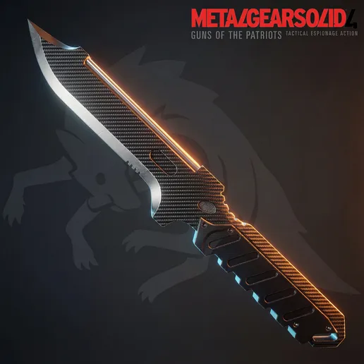 solid snake knife pose