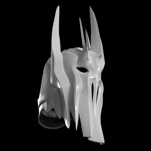 🪖 Sauron Helmet・ STL File for 3D printing・Cults