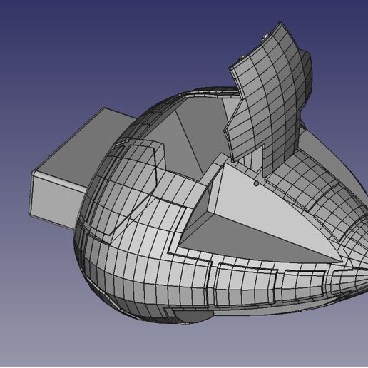 🛰 Space 1999 Eagle toy repro parts・ 3D File for ・Cults