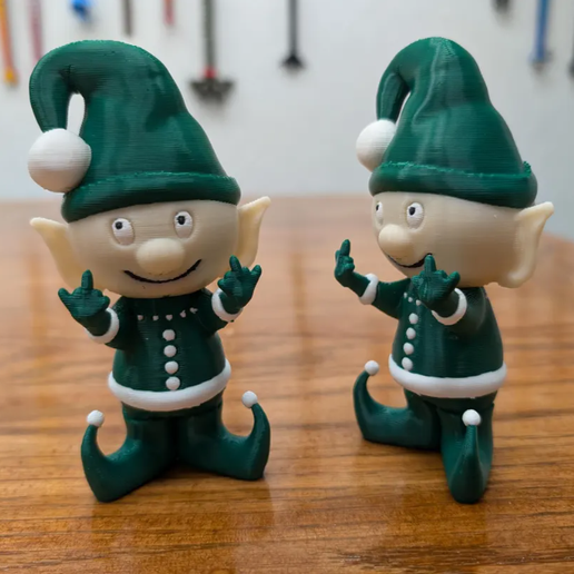 3D printing Rude middle finger elf • made with x1c・Cults
