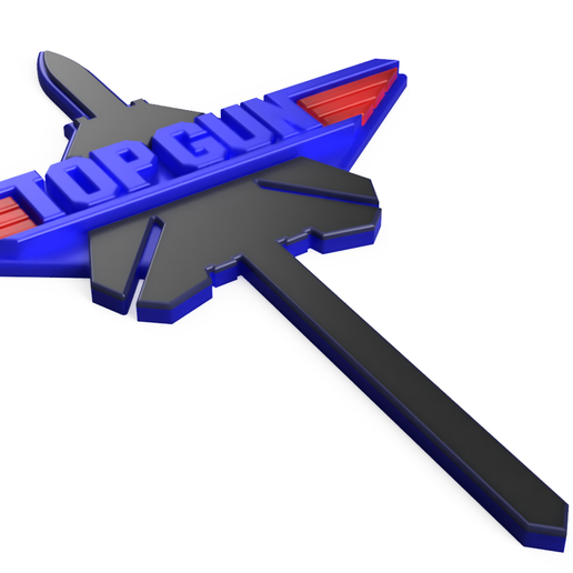 🔝 Top Gun Cake topper/ cupcake topper / birthday・ STL File for ・Cults