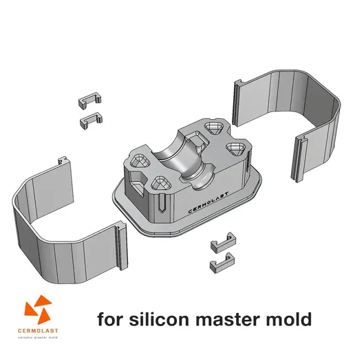 👽 ceramic plaster mold for 105 cc cup・ STL File for 3D printing・Cults