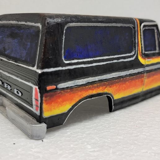 🚙 SCX24 1979 Ford Bronco Body Kit・ STL File for 3D printing・Cults