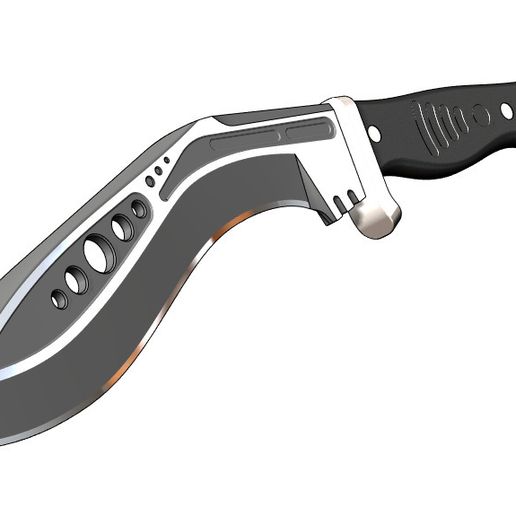🧞‍♂️ b1010027-m48-tactical-kukri sw xt step stl・ STL File for 3D ...