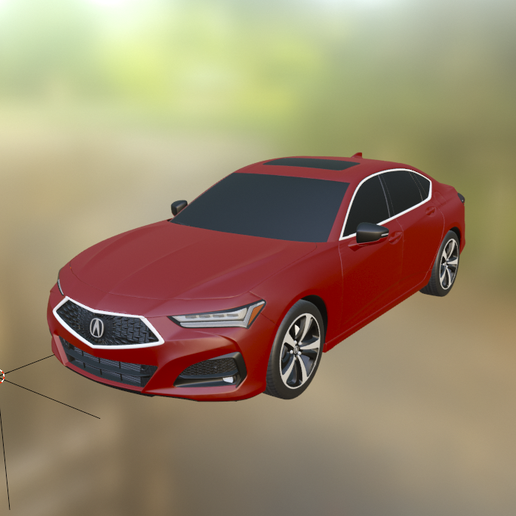 🚗 Acura TLX・ 3D File for 3D printing・Cults