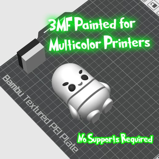 Free 3D file Glower Mean Ghost / Little Wonders 👻 ・3D printing model to ...