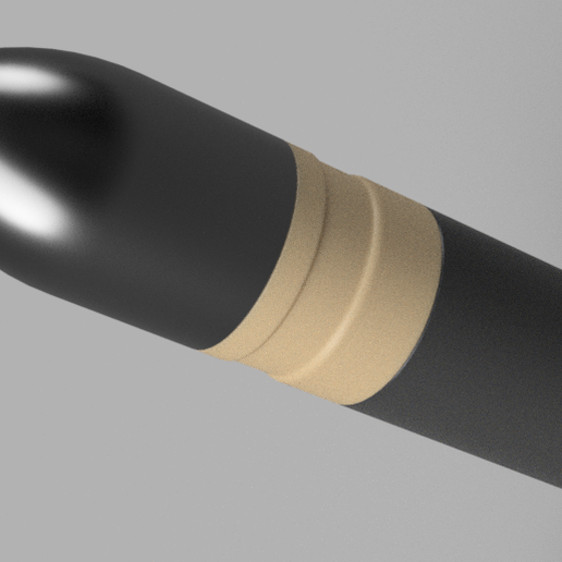 🔫 Airsoft Carl Gustav grenade launcher shell, 'spring' powered, no ...