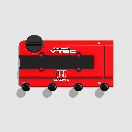 Archivo STL Llavero tapa válvulas Vtec TypeR 🎨 ・Modelo para descargar y ...