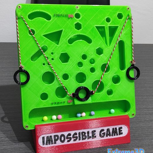 ♟ impossible game・Archivo STL para ・Cults