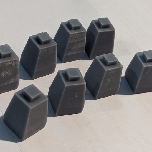 🌉 Micro Engineering Trestle piers - N Scale (1:160)・Free 3D File for ・Cults