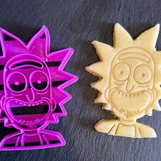 Free STL file Rick cookie cutter 🍪 ・3D printable model to download・Cults