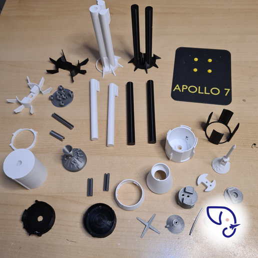 🌙 APOLLO Special Edition・ 3D File for 3D printing・Cults