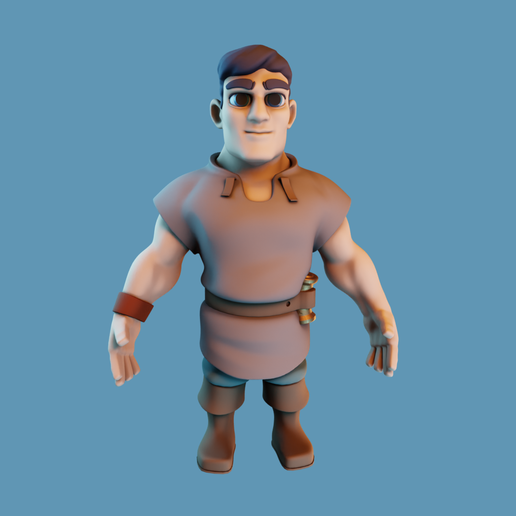 👹 NPC character・ STL File for 3D printing・Cults