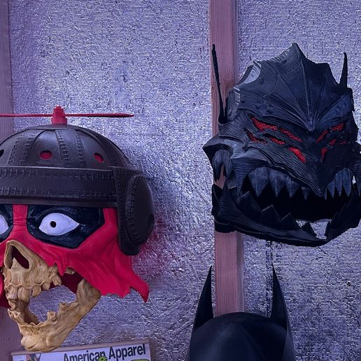 🧟 Deadpool and Wolverine - Headpool Zombie Mask - Halloween Costume・ 3D ...