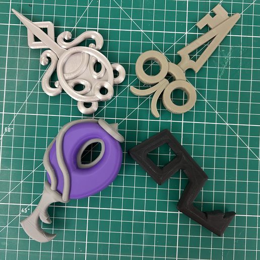 🔑 Hollow Knight Key Collection・ STL File for 3D printing・Cults