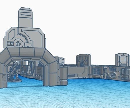 Free 3D file Dungeon Stick modern Scifi/SpaceShip/Lab/Bunker EDITED! 🎨 ...