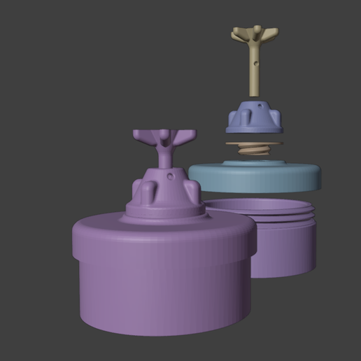 🪖 Model of the PMA-2 anti-personnel mine・ STL File for 3D printing・Cults