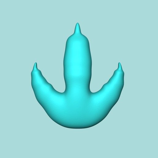 🐾 Tyrannosaurus Footstep - Silicone Mold -Template・ STL File for 3D ...
